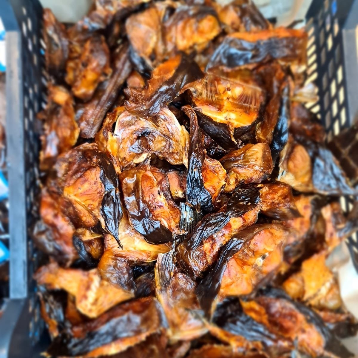 Smoked Catfish Chunks (No head) 1kg - Jay Jay Nuga Farms